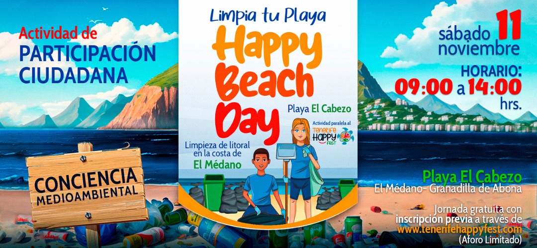 Inscríbete a Happy Beach Day - Happy Fest
